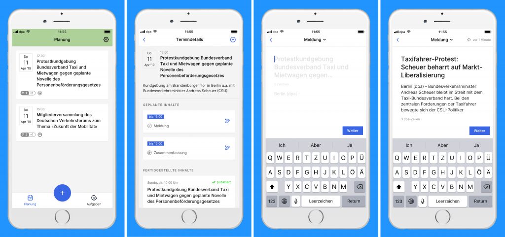 Journalismus per Smartphone: Reporter-App macht dpa schneller